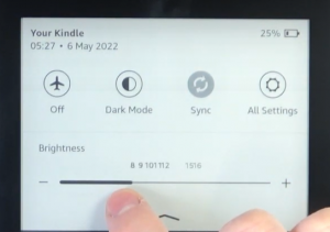 How to Adjust the Screen Brightness on Your Kindle