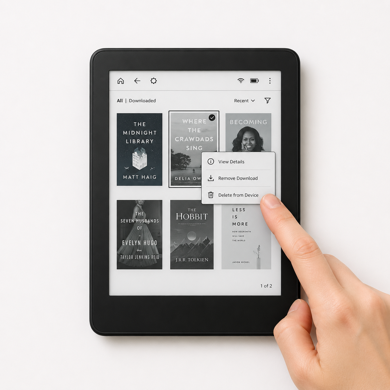 How to Delete Books from Kindle: Remove Download vs. Permanently Delete