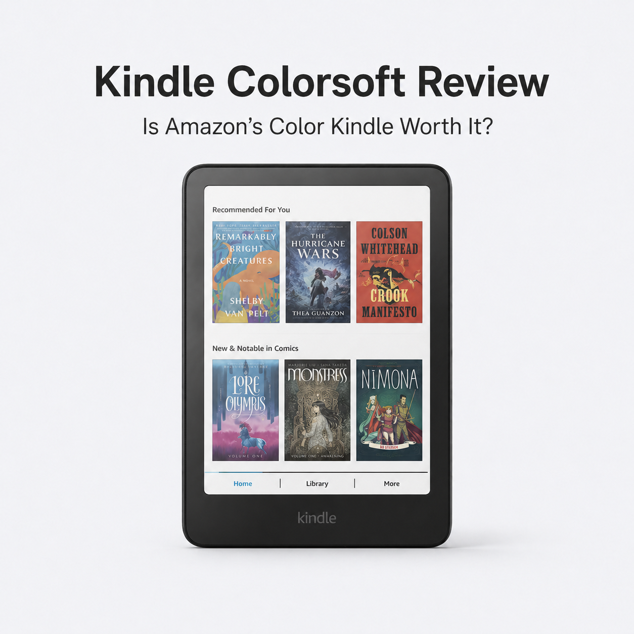 Amazon's Color Kindle: Colorsoft Review, is it Worth It?